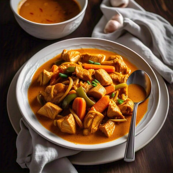 Chicken Curry Laksa – Creamy, Spicy Malaysian Noodle Soup Recipe ...